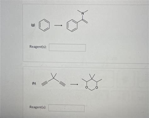 Solved Select The Reagent S That Would Efficiently Convert Chegg