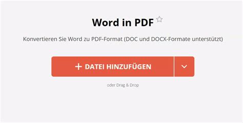 wie konvertiert man word in pdf pdf candy