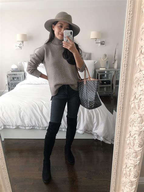 Sweater Tucking Tips Tricks How To Belt Over A Dress Sweaters And