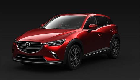Mazda CX 3 2024 en México diseño exterior color rojo frontal con