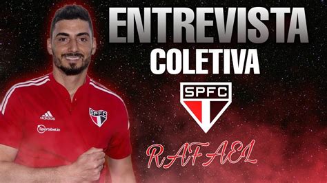 ENTREVISTA COLETIVA DO RAFAEL NOVO GOLEIRO DO SÃO PAULO EM 2023