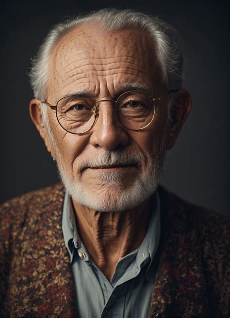 Lexica Close Up Studio Photo Of An Old Yet Stylish Grandpa Detailed