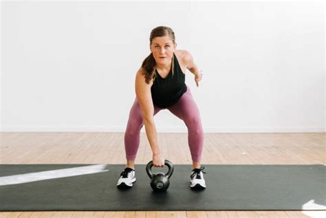 30 Minute Kettlebell HIIT Workout For Women Nourish Move Love