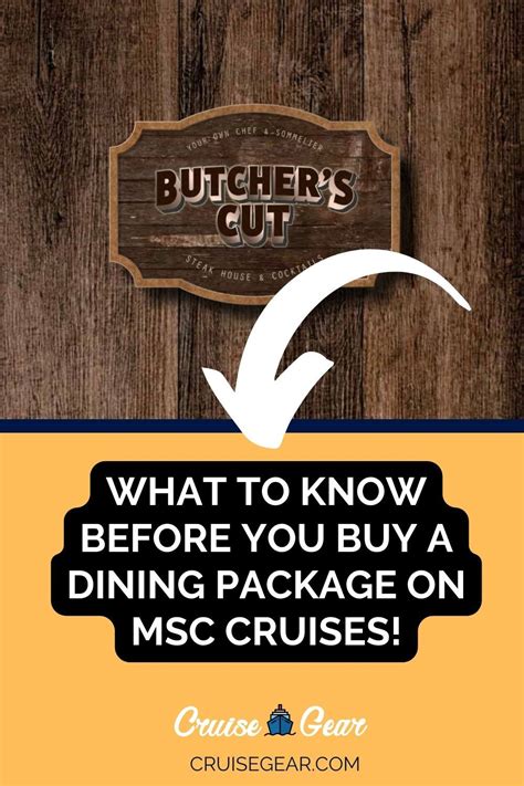 Msc Cruises Dining Packages 2023 Are They Worth Artofit