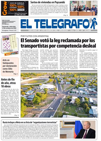 Edición 12 10 2022 Diario El Telégrafo