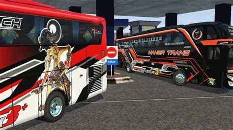20 Kumpulan Livery BUSSID Srikandi SHD 2023 Keren Banget