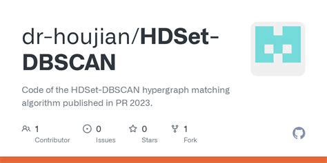 Github Dr Houjian Hdset Dbscan Code Of The Hdset Dbscan Hypergraph