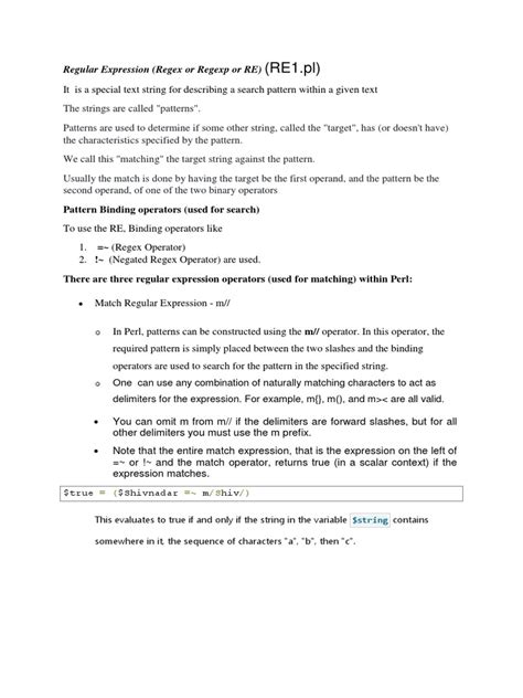 regular expression pdf regular expression areas of computer science