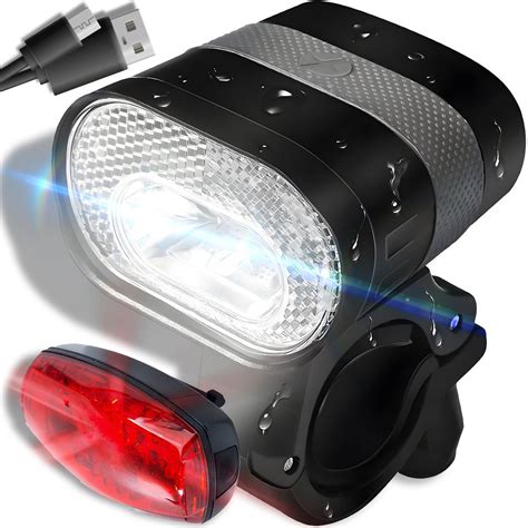 Lampka Rowerowa Led Oświetlenie Rower Przód Tył Na Baterie retoo