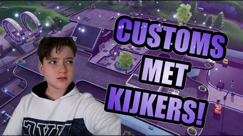 Live Custom Matchmaking Met Kijkers Fortnite Nl Youtube