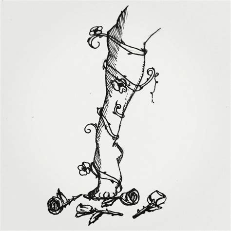 I D Rather Let You Cover All My Roads With Thorns Than Dead Roses Art