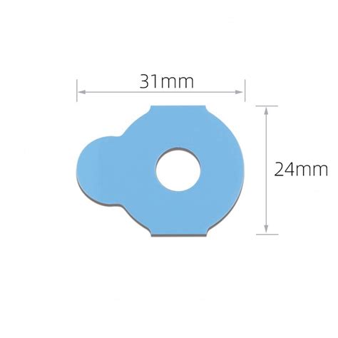 Blokkeren Pads Das Lens Dubbelzijdige Sticker Grandado