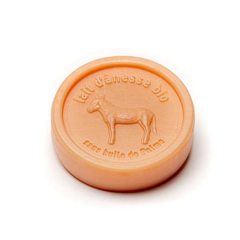 Savon sans huile de palme au lait d ânesse bio Melon Au Pays des Ânes