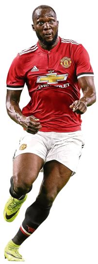 Romelu Lukaku Manchester United Football Render Footyrenders