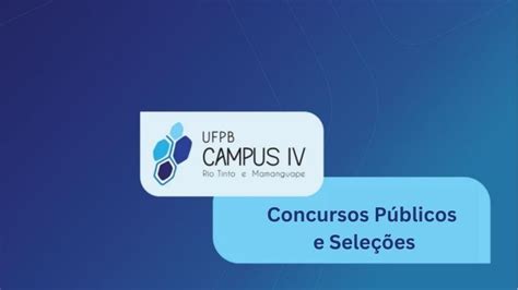 Publicado Edital N Dc Ccae Ufpb Sele O Para Forma O De