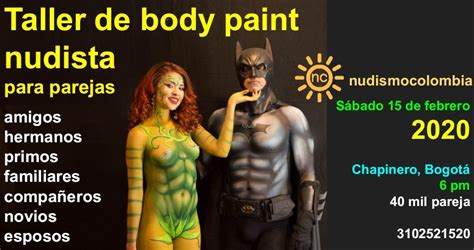 Nudismo Colombia On Twitter Una Experiencia Inolvidable Bodypaint