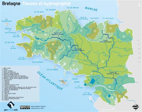 Fleuves Et Hydrographie Geobreizh