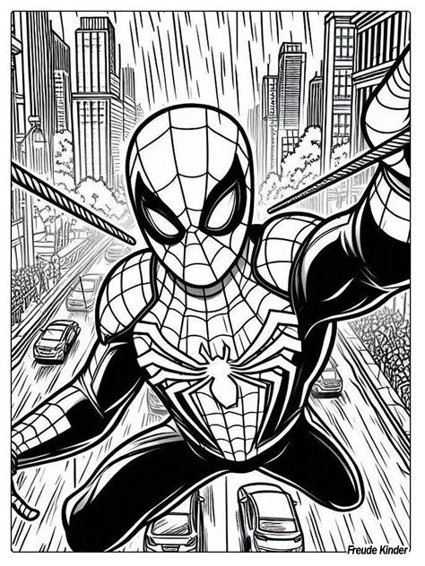 25 Dibujos De Spiderman Para Colorear Freude Kinder