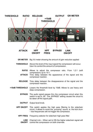 IGS Audio V8 Diode Bridge Mastering Compressor Manual Pdf