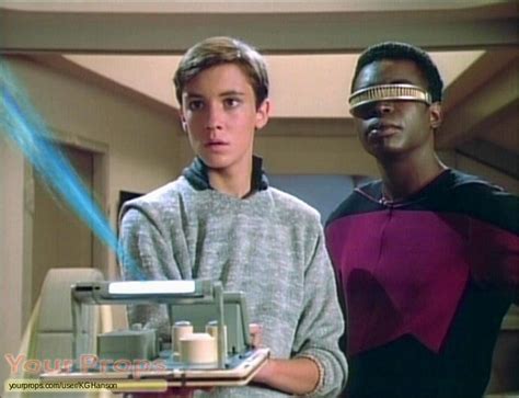 Star Trek The Next Generation Wesley Crushers Science Project From The Naked Now Original