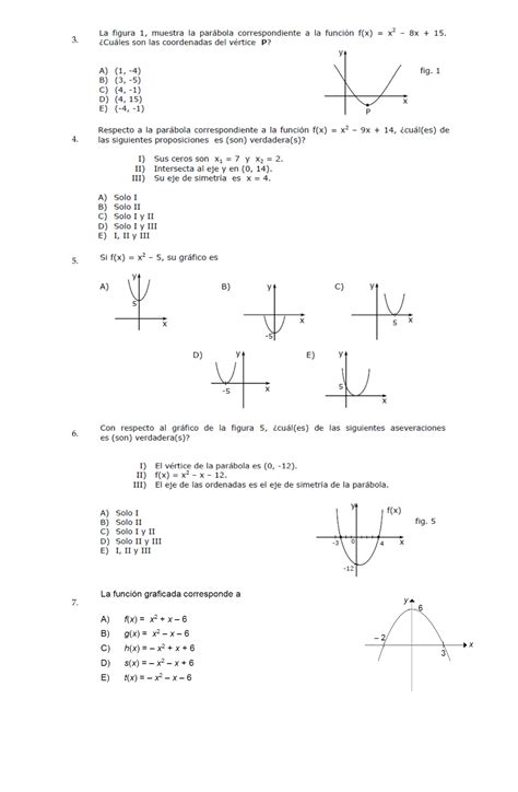 SOLUTION Prueba Parcial 2 B Funci N Cuadr Tica Studypool