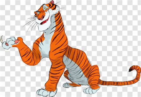Shere Khan The Jungle Book Kaa Mowgli Second Villain Transparent PNG