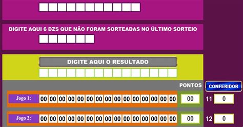 Planilha Lotofácil 14 Pontos Em 5 Jogos 6 Dezenas