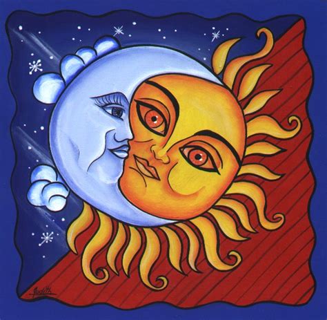 Pintura JC Sol Y Luna