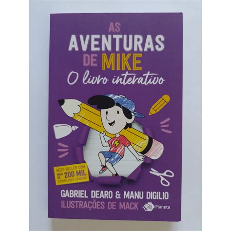 Livro As Aventuras De Mike O Livro Interativo Shopee Brasil
