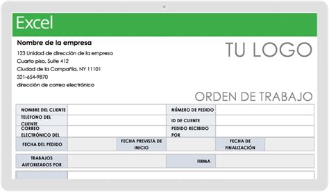 Total Imagen Modelo De Orden De Servicio En Excel Abzlocal Mx