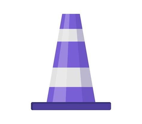 Cone Do Tr Fego Vetor Premium