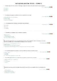 Autoevaluación cuestionario T5 Docsity