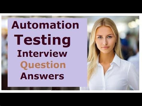 Automation Testing Interview Questions Part 2 Top Expert Answers