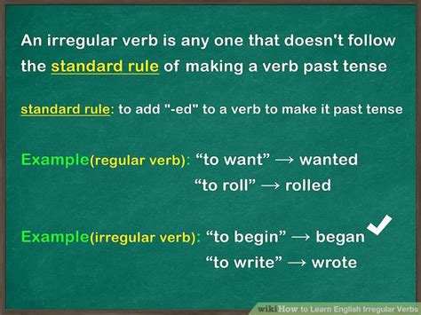How To Learn English Irregular Verbs Wiki English Grammar English
