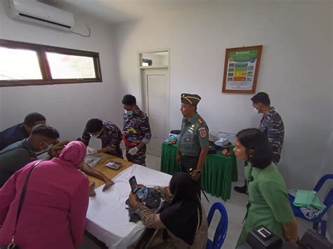 Sambut HUT TNI Ke 78 Kodim 0909 KTM Gelar Bhakti Sosial Khitanan Massal