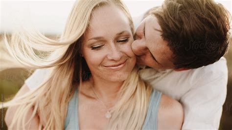 Man Kissing Woman Telegraph