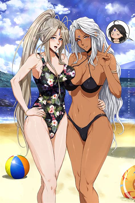 Belldandy And Urd V1 By Krabby Hentai Foundry