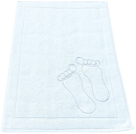 DYWANIK ŁAZIENKOWY FROTTE GRUBY 650g BIAŁY RĘCZNIK do stóp MATA 50x70cm