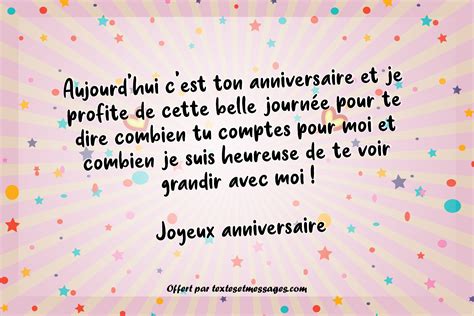 Aujourd hui c est ton anniversaire mon frère Texte touchant