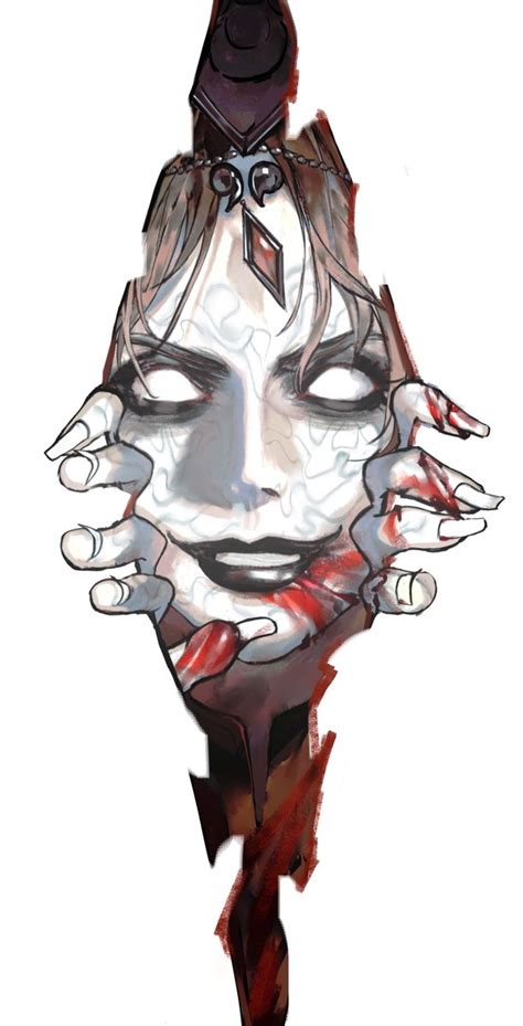 Safebooru 1girl Baldurs Gate Baldurs Gate 3 Black Eyeshadow Black Lips Blank Eyes Blonde
