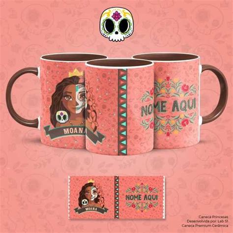 15 Plantillas De Princesas Catrinas Para Sublimar En Taza Chamuco