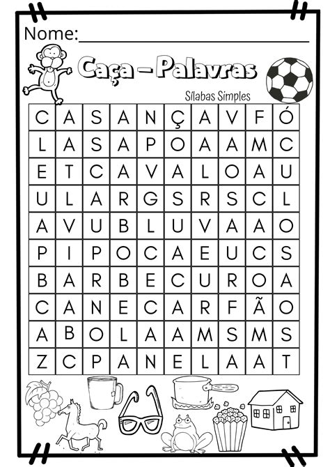 Caça Palavras Dia Do Estudante LIBRAIN