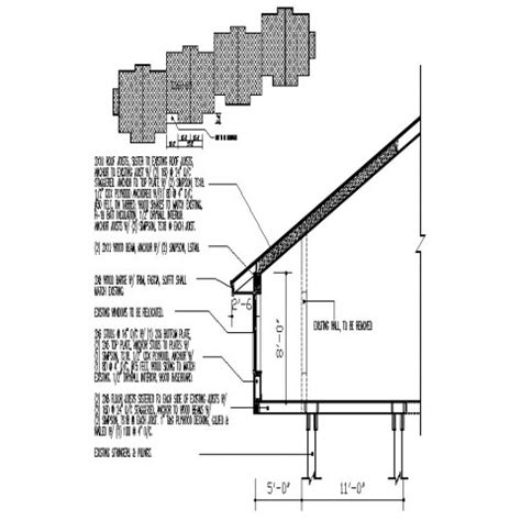 Construction Detail Cad Drawing Brick Detail Roof Construction Cad