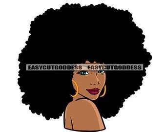 Afro Naked Clipart Etsy Ireland