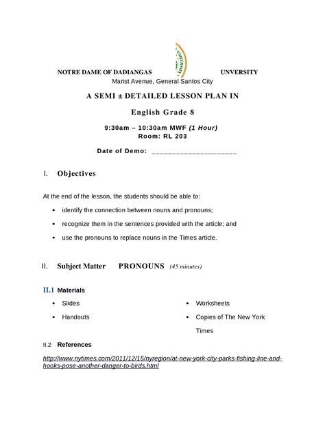 DOCX Semi DETAILED LESSON PLAN IN ENGLISH DOKUMEN TIPS