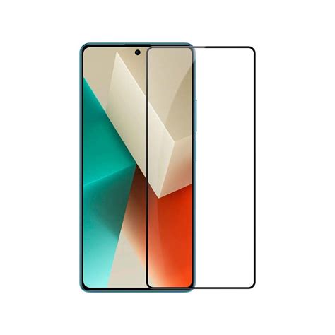 Pelicula De Vidro Xiaomi Redmi Note 13 4G Full Screen Preta