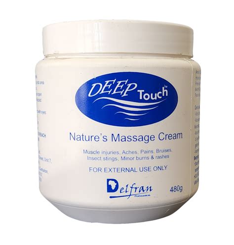Deep Touch Massage Cream Ml Mediotronics Physical Medicine Pty Ltd