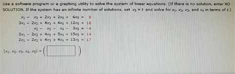 solved use a software program or a graphing utility to solve