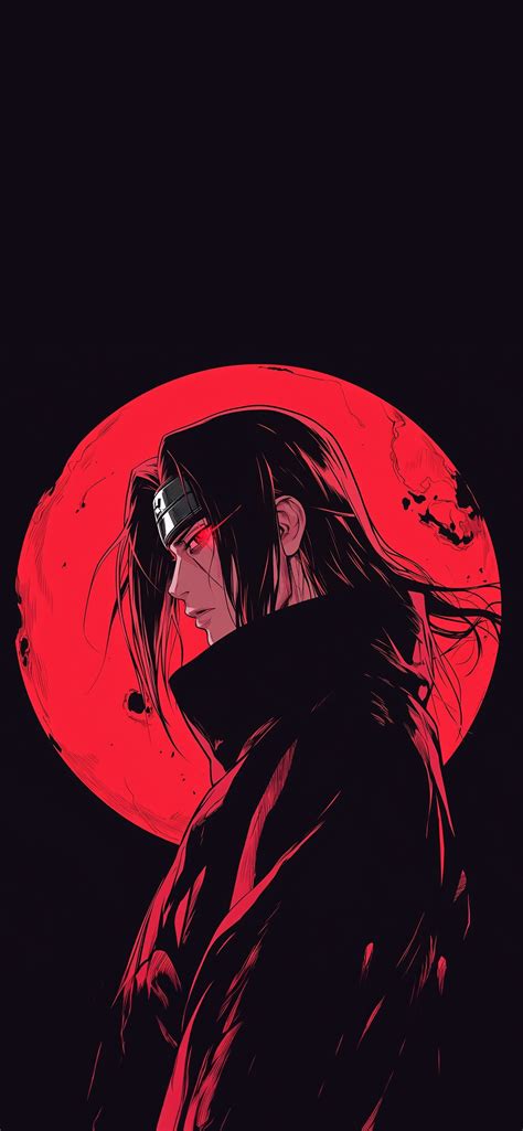 Itachi Red Moon Wallpapers Top Free Itachi Red Moon Backgrounds