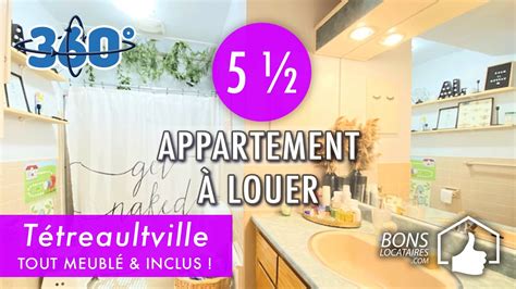 Appartement à louer Visite virtuelle 360 Apartment Tour